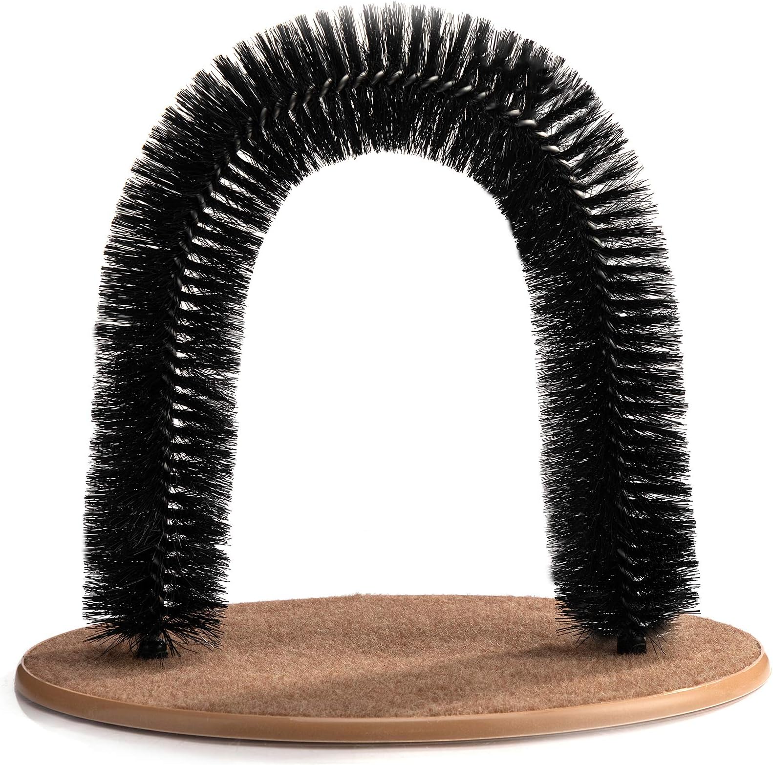Amazon.com: Hollypet Cat Arch Self Groomer Massager, Cat Arch Brush Toy ...