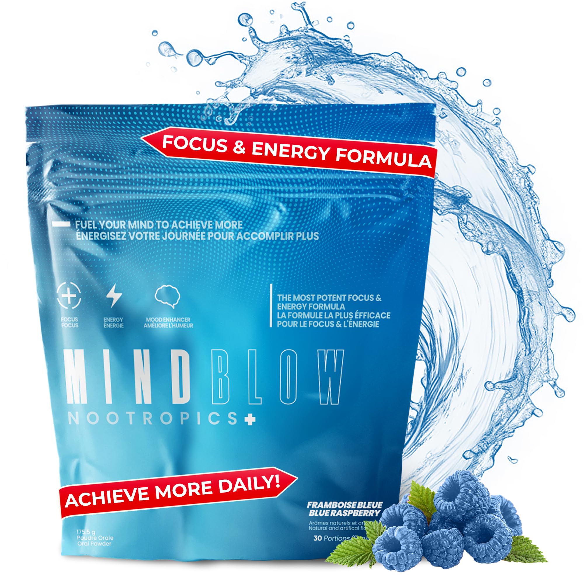 Mind Blow Energy Nootropic Brain Supplement for Energy, Focus, Mood ...