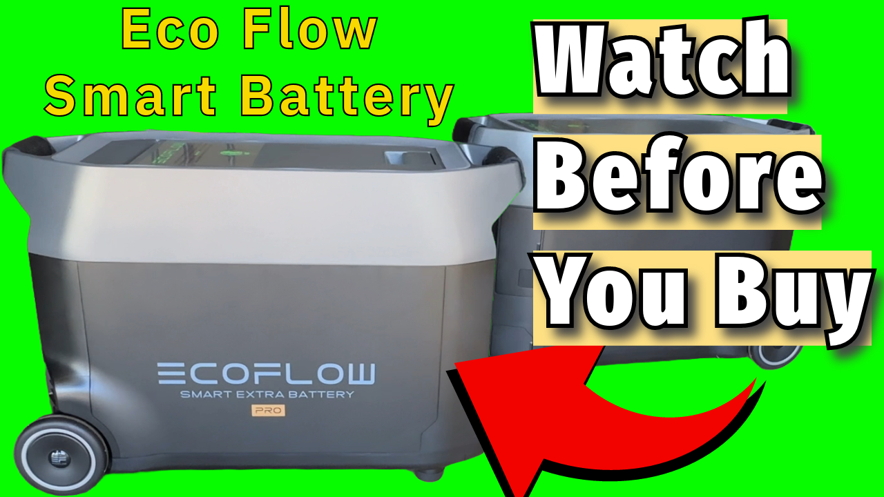 Watch Should You Buy? ECOFLOW Smart Extra Battery for Delta Pro-3.6K on Amazon Live