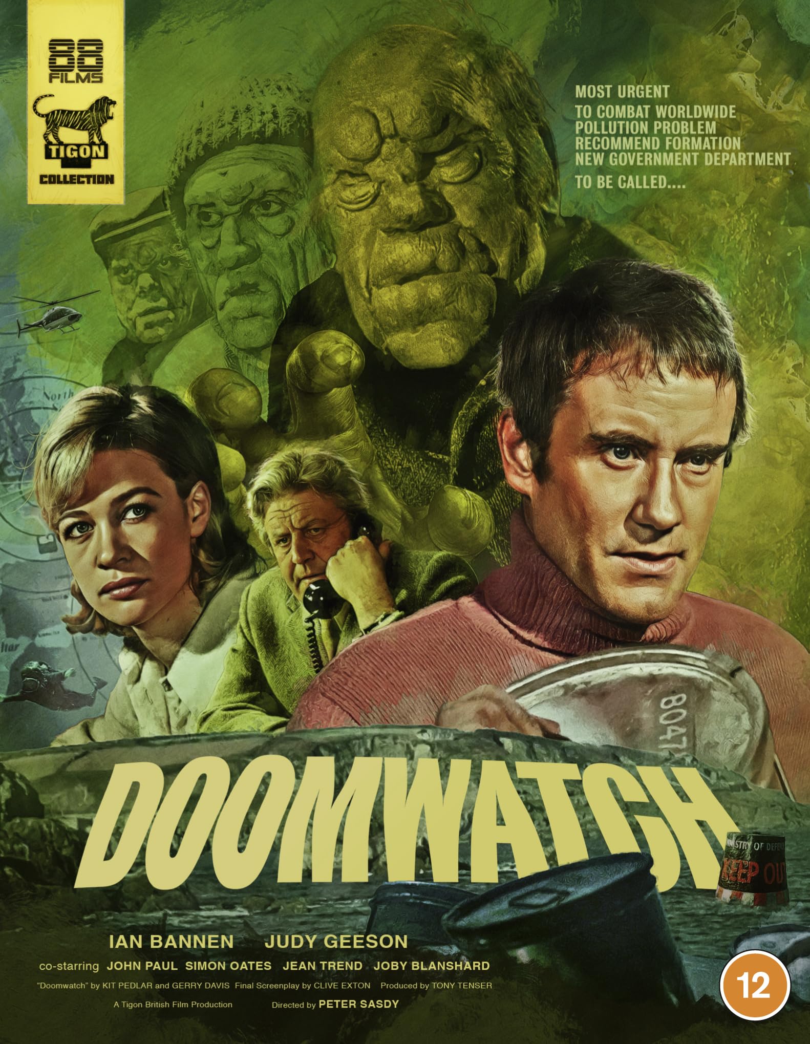 Doomwatch [Blu-ray]: Amazon.co.uk: Ian Bannen, Judy Geeson, John Paul ...