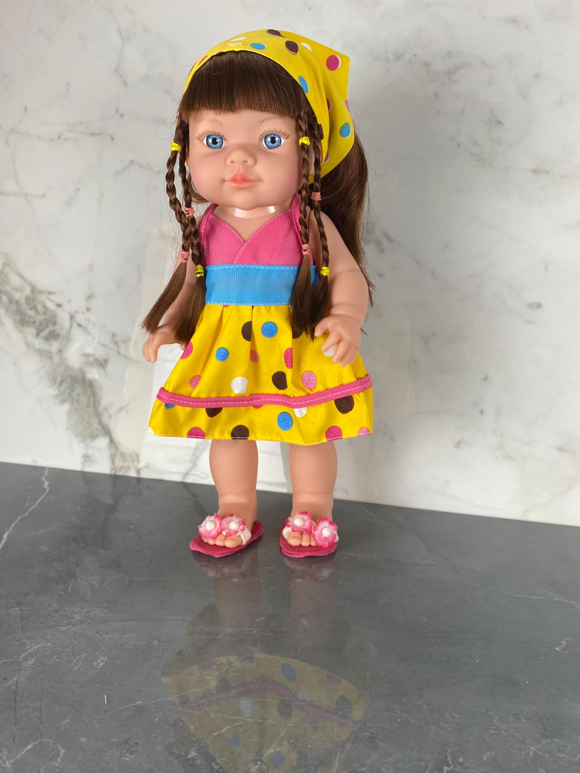 Toyshimmer Doll Soft Body Baby Doll with Movable Head, Hands and Legs ...