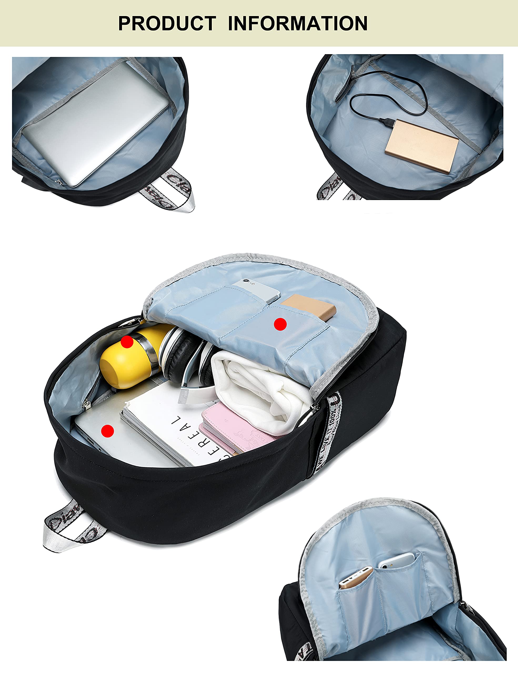 ALLYOUGER School Backpacks,Sc...B09313QDMS | Encarguelo.com