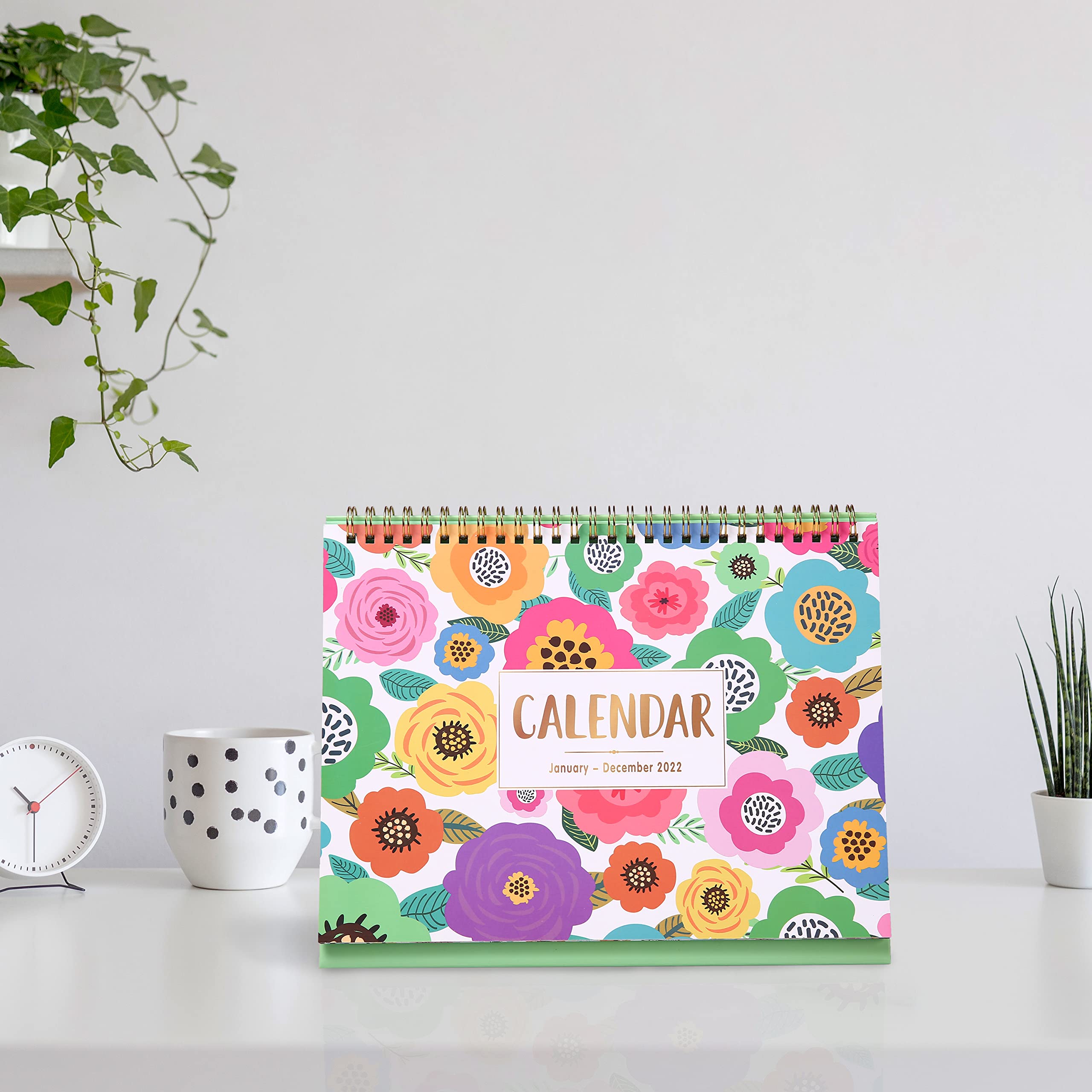 Buy Desk Calendar 2022-2023- 2022-2023 Desk Calendar, Standing Flip ...