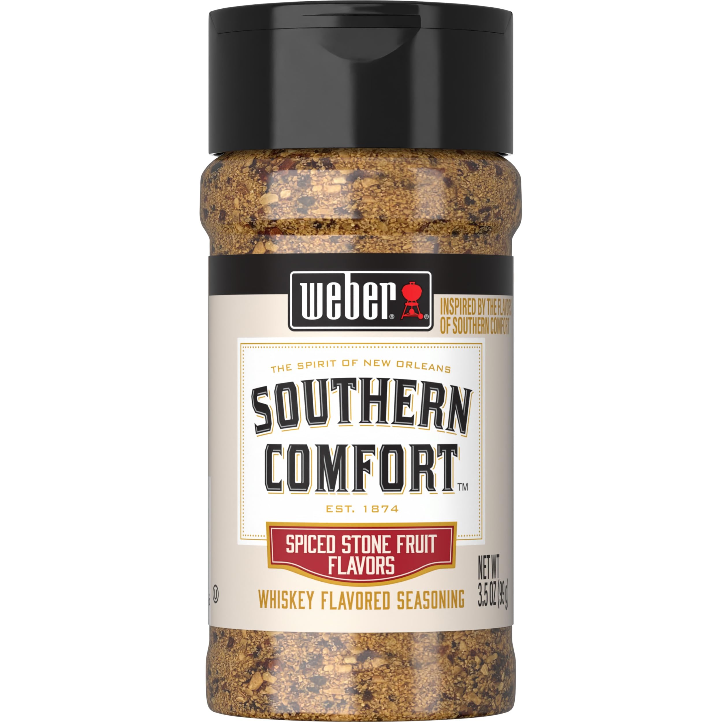 Amazon.com : Weber Southern Comfort Whiskey Flavored Seasoning, 3.5 ...