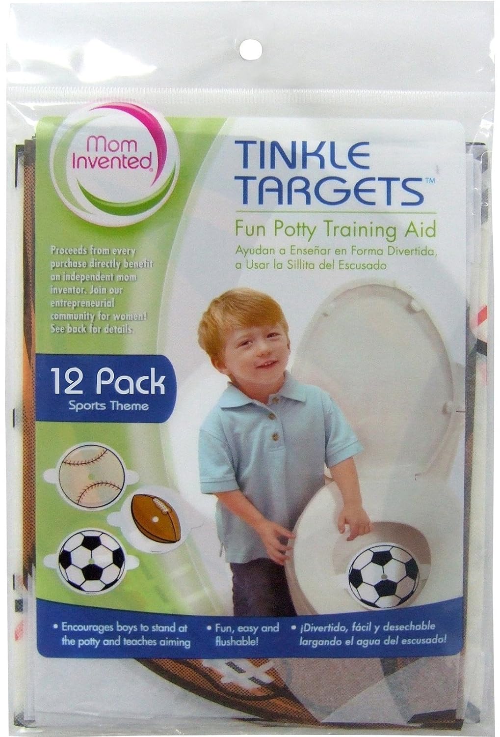 Amazon.com : Tinkle Targets 15 Pack - Sports : Toilet Training Pants : Baby