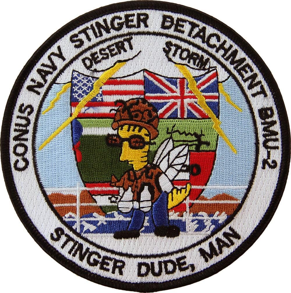 Amazon.com: Beachmaster Unit 2 Conus Stinger Detachment Patch Full ...