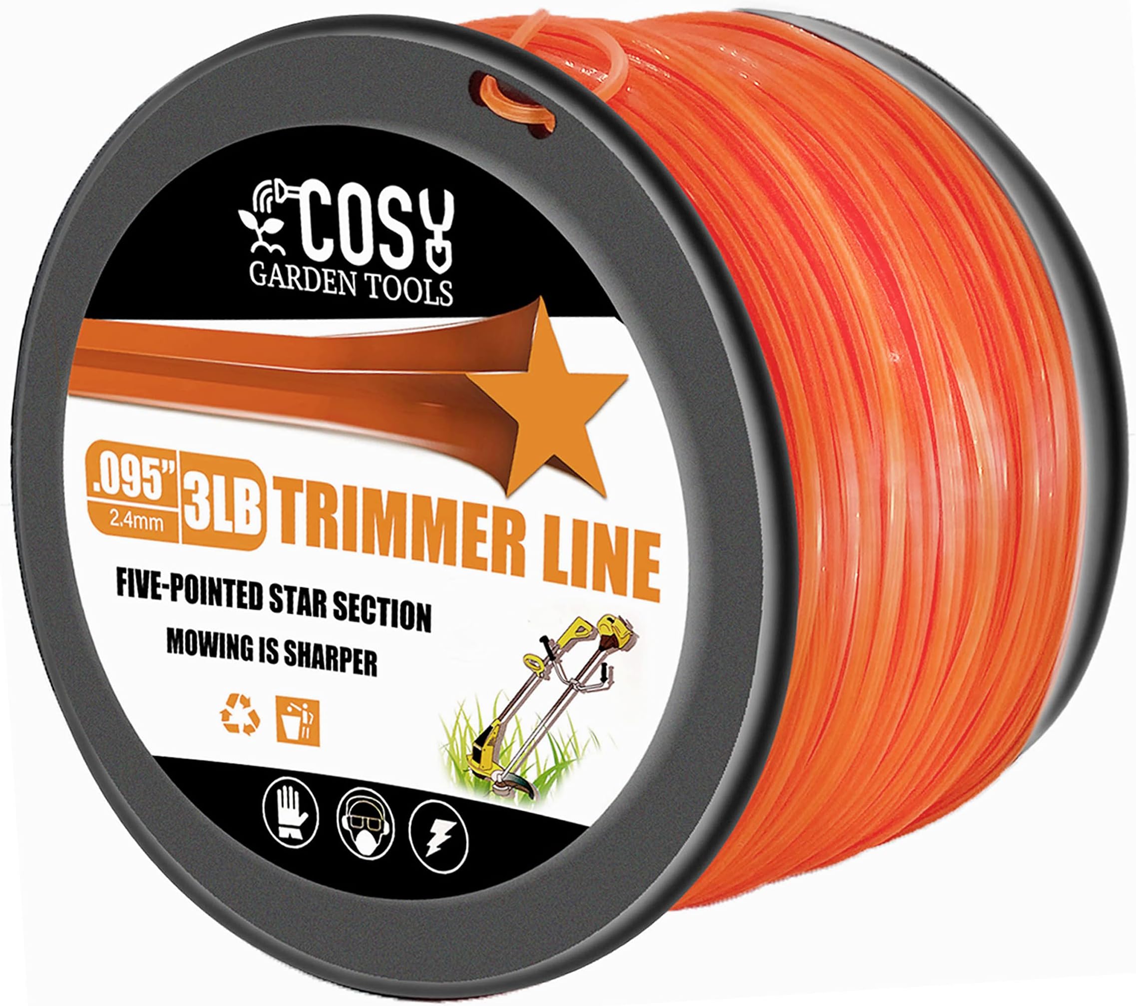 Amazon.com : COSY GARDEN TOOLS CGT String Trimmer Line, Commercial ...