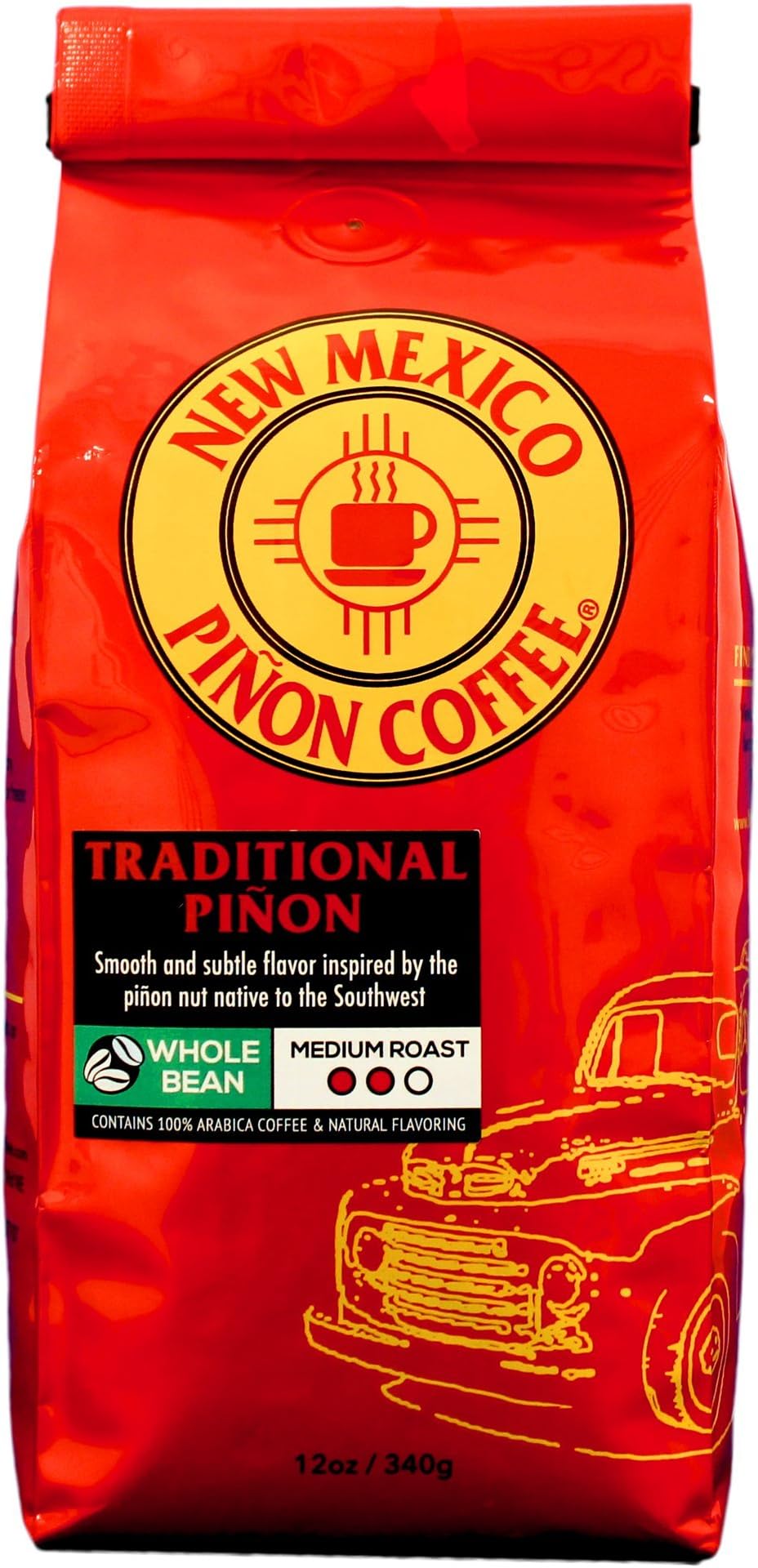 Amazon.com : New Mexico Piñon Coffee Naturally Flavored Coffee ...