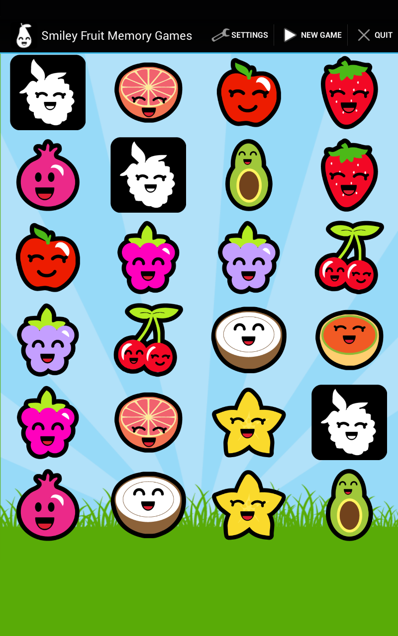 Smiley Fruit Memory Games - App on Amazon Appstore