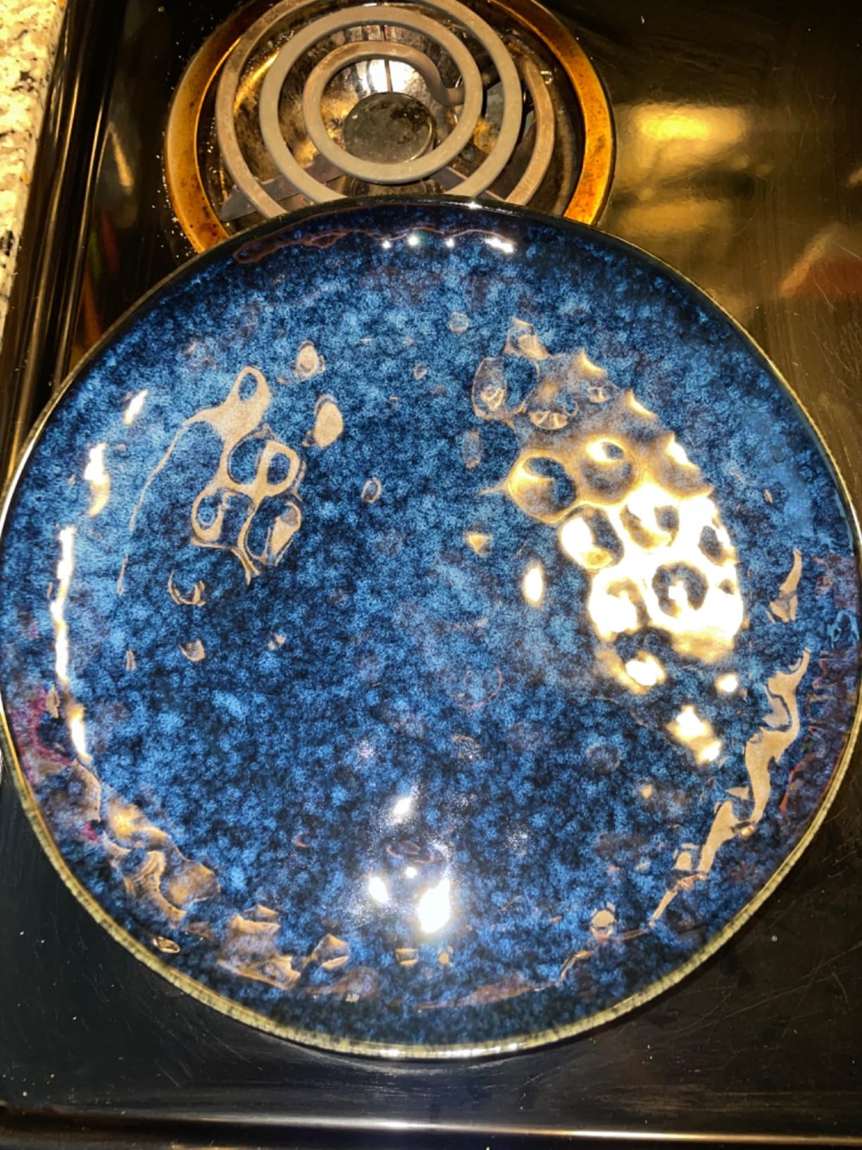 $11/mo - Finance vancasso Starry Dinner Plates,11 Inch Ceramic Plates ...