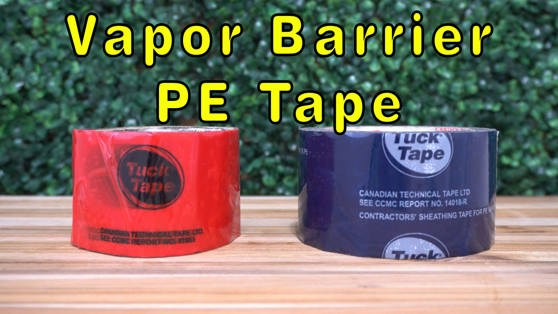 Watch Tuck Tape Construction Sheathing Tape, Vapor Barrier PE Tape on ...