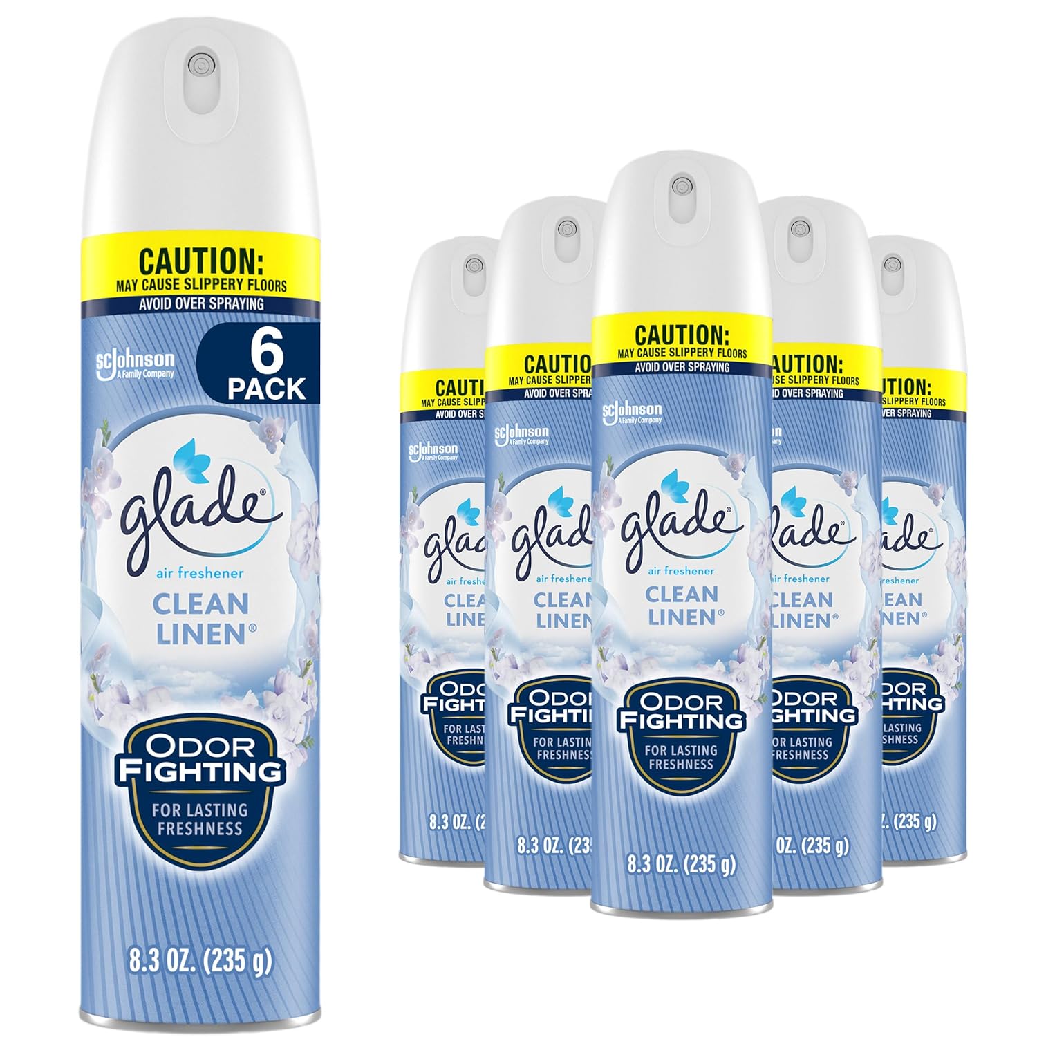 Amazon.com: Glade Air Freshener Room Spray, Clean Linen, 8.3 oz, 6 ...
