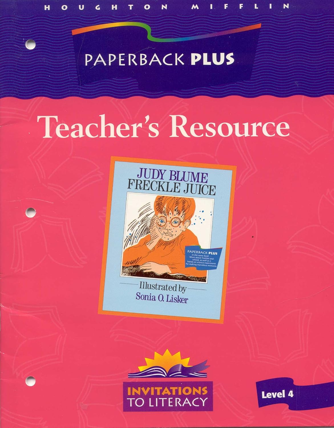 Teacher's Resource (Judy Blume Freckle Juice) (Invitations to Literacy ...
