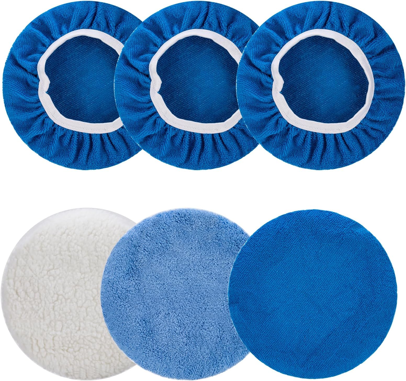 Amazon.com: Cutiland 9 Pcs Buffer Waxer Set - Polishing Pads, Car Wax ...