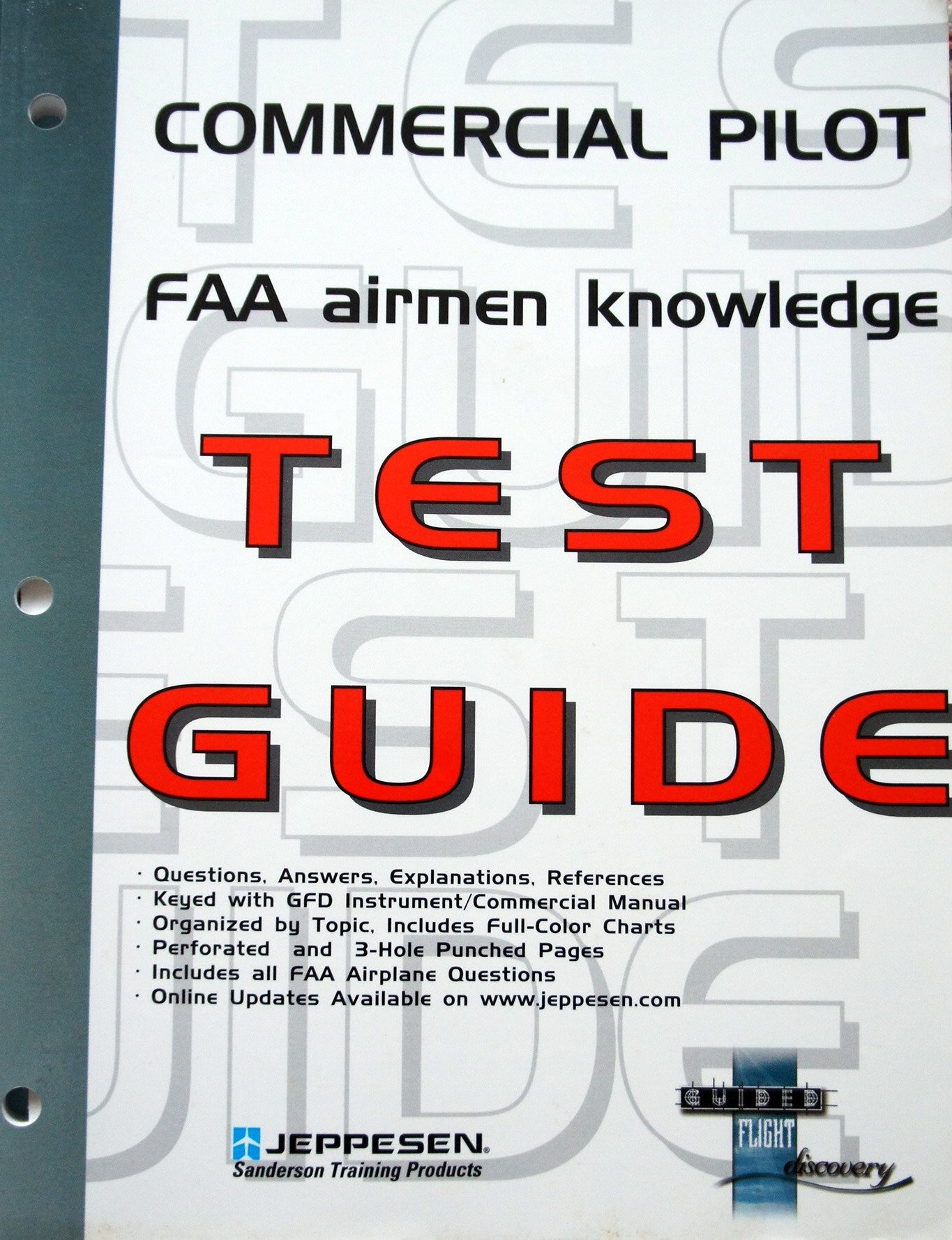 Commercial Pilot FAA Airmen Knowledge Test Guide: For Computer Testing ...