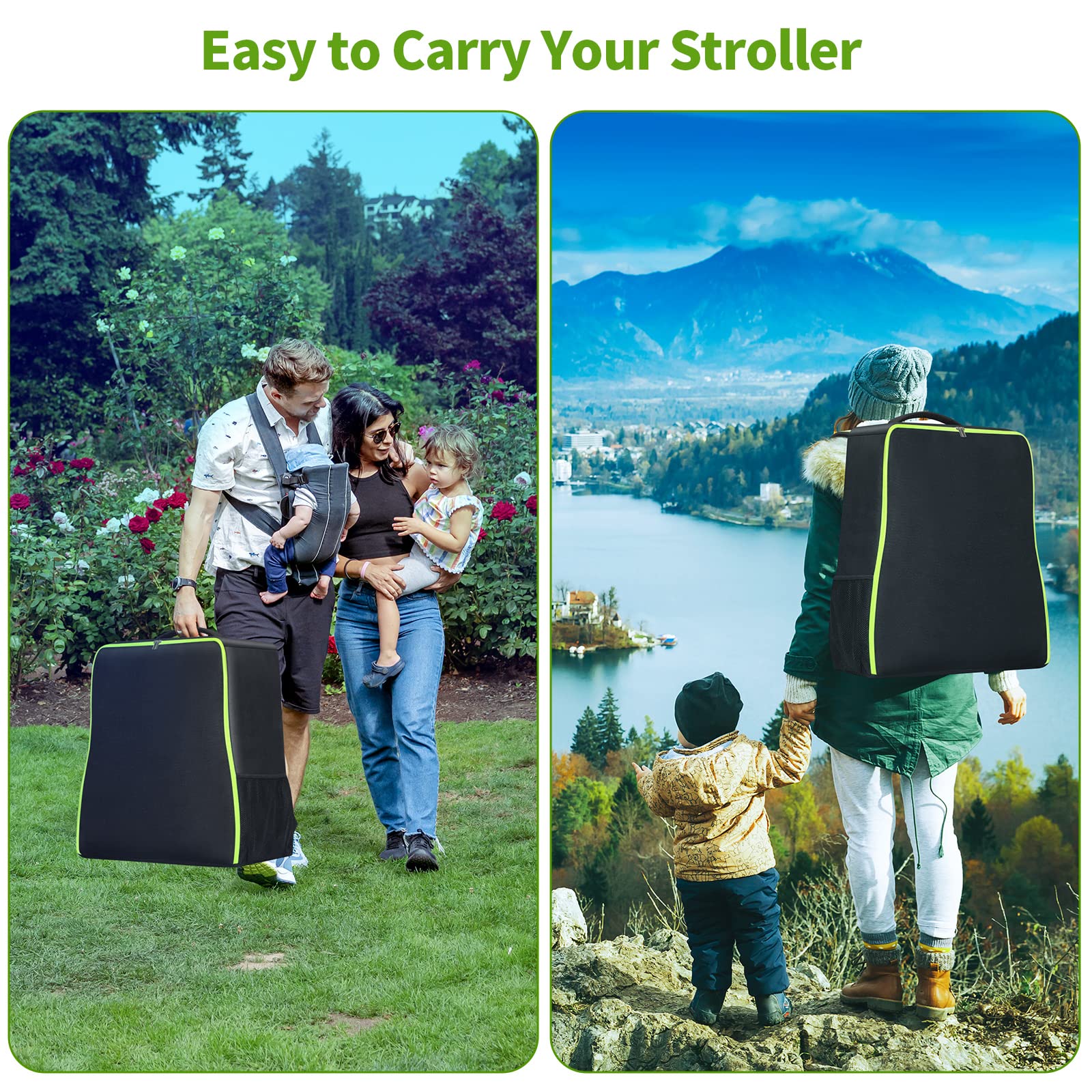 Stroller Bag Padded Compatible with UPPAbaby MINU V2 & MINU for ...