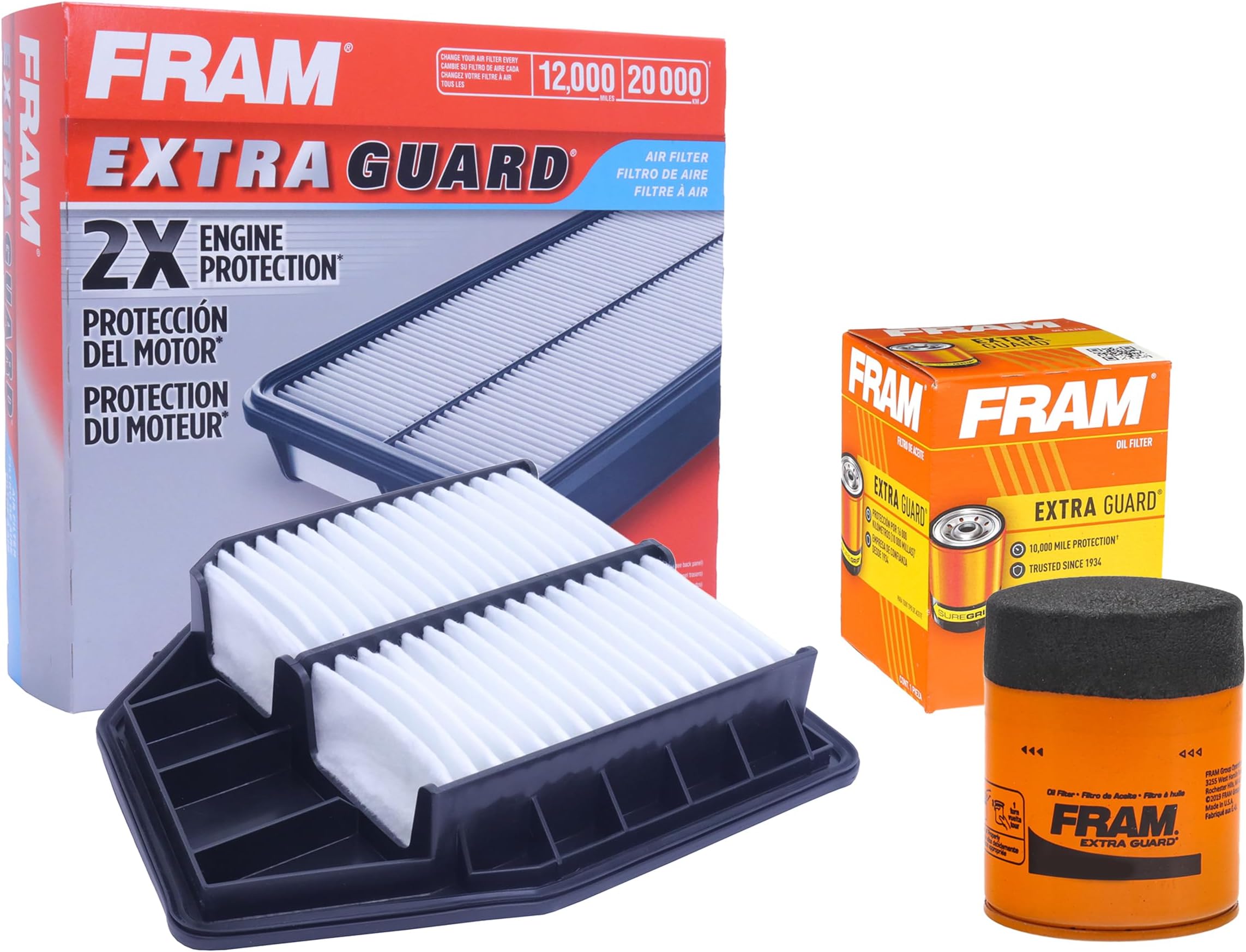Amazon.com: FRAM Extra Guard Replacement Engine Oil Filter PH7317 and ...