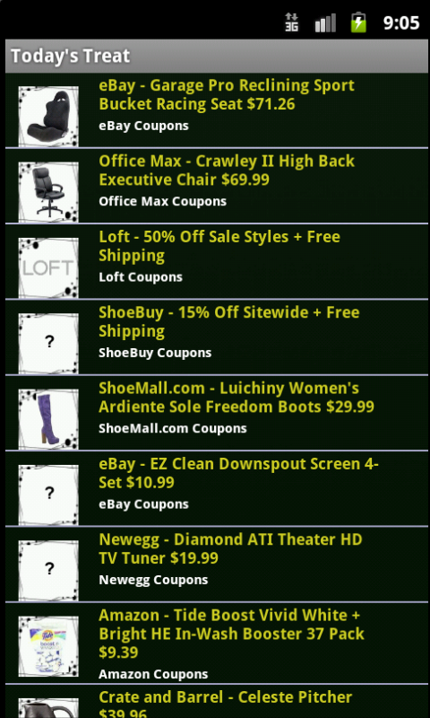 Today's Treat - App on the Amazon Appstore