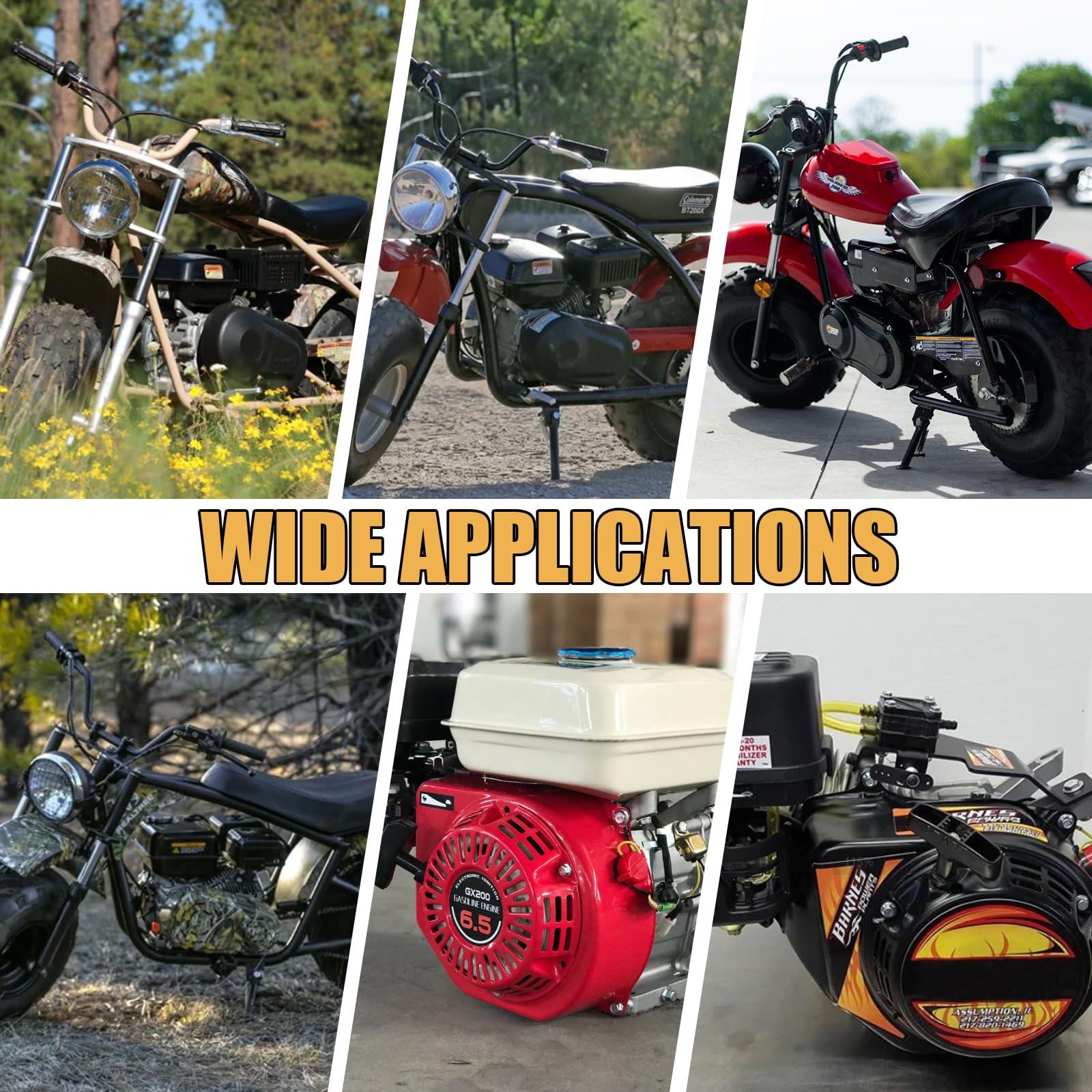 Snapklik.com : Mini Bike Exhaust Pipe Header Kit For Predator 212cc ...