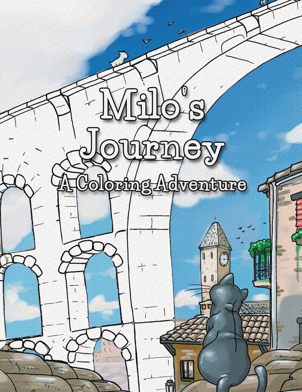 Milo's Journey: A Coloring / Painting book featuring the original ...