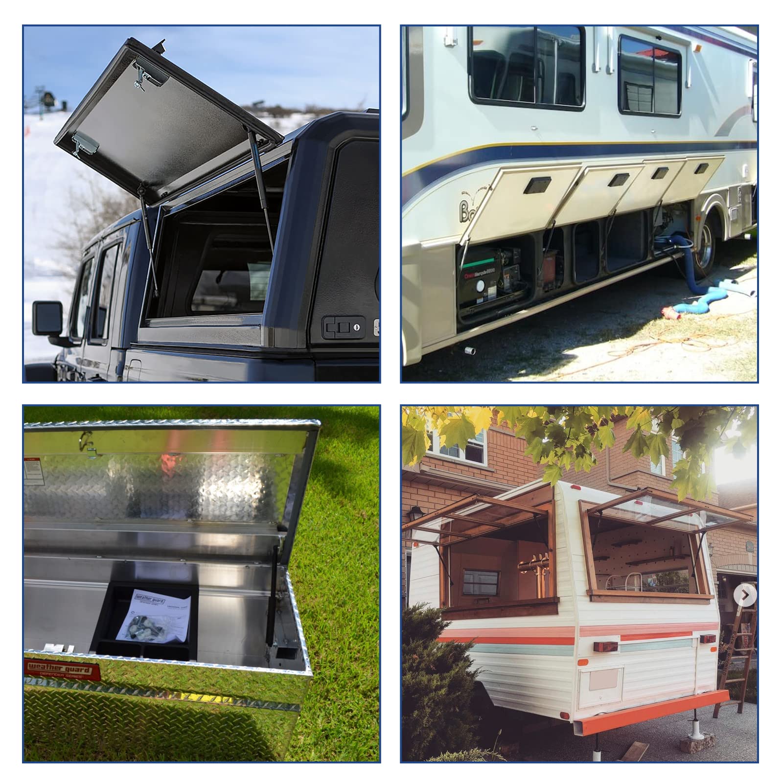 Snapklik.com : 4420 12 Inch 30Lb/134N Gas Struts, SX120PSS30 12" 30 Lb ...