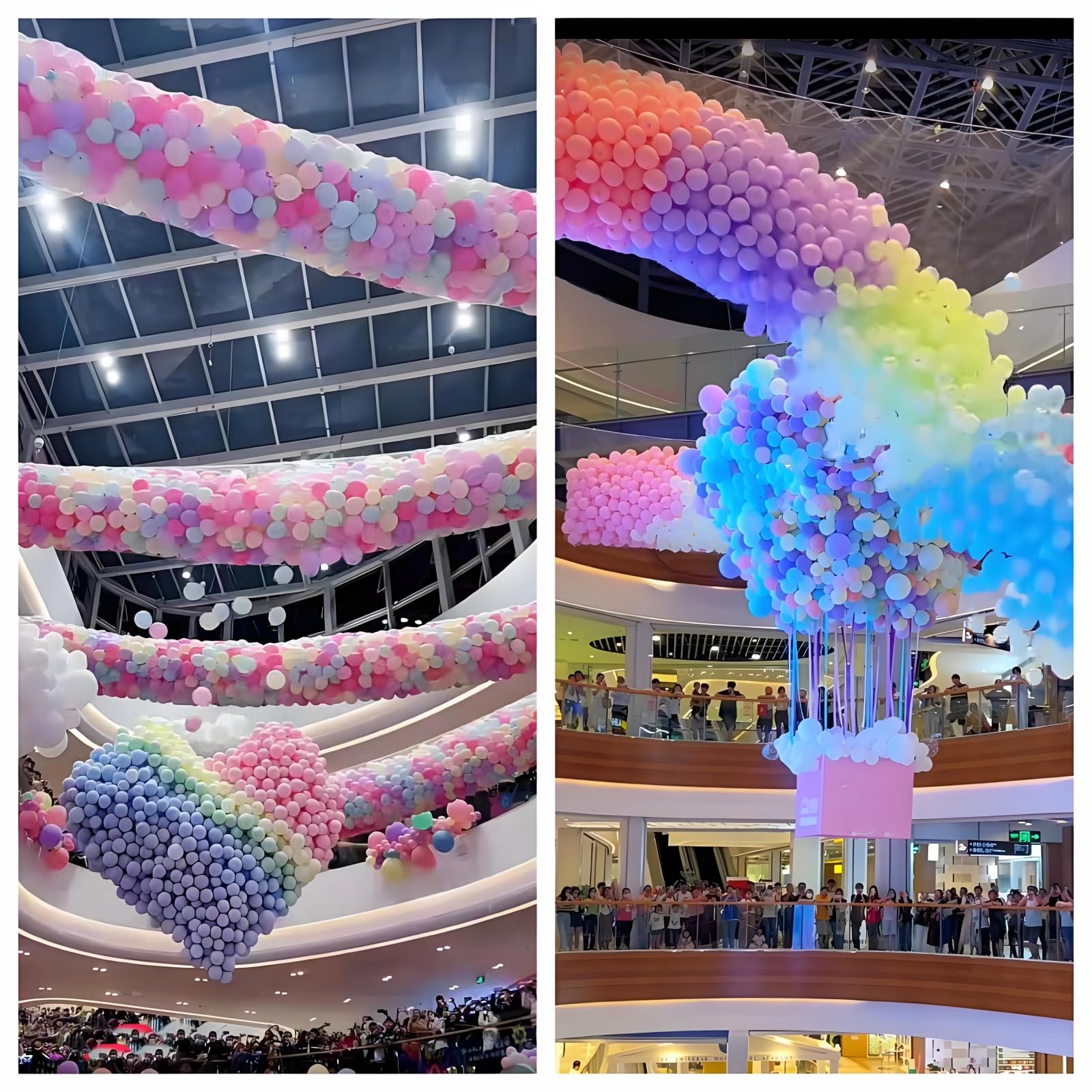 Balloon Drop At Wedding