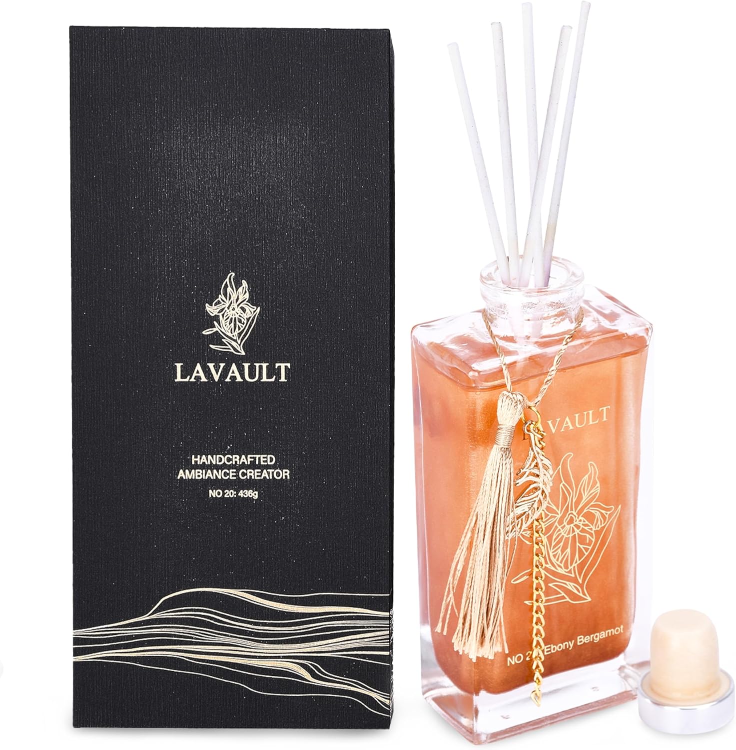 Amazon.com: Lavault Reed Oil Room Diffuser - Home Fragrance Reed ...
