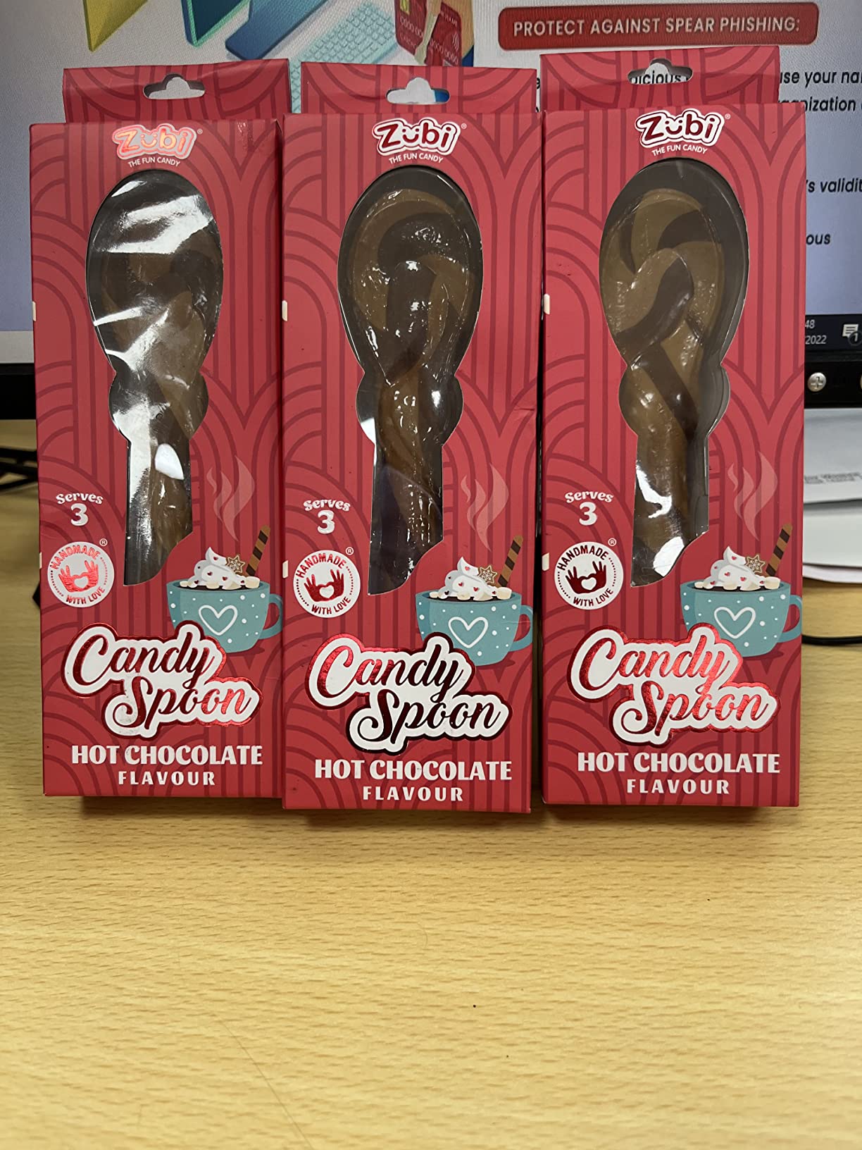 ZUBI THE FUN CANDY Spoon | Delicious Hot Chocolate Flavour | No ...
