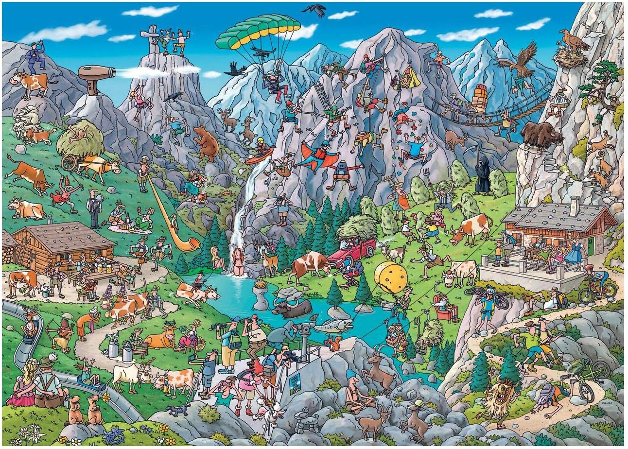 Heye : Puzzle 1000 mcx Alpine Fun, Jigsaw Puzzles - Amazon Canada