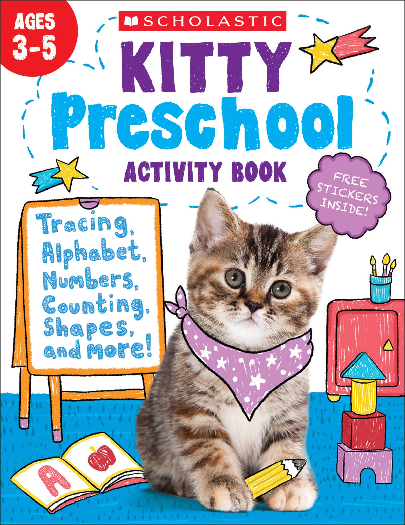 Kitty Preschool Activity Book: Scholastic: 9781338738728: Amazon.com: Books
