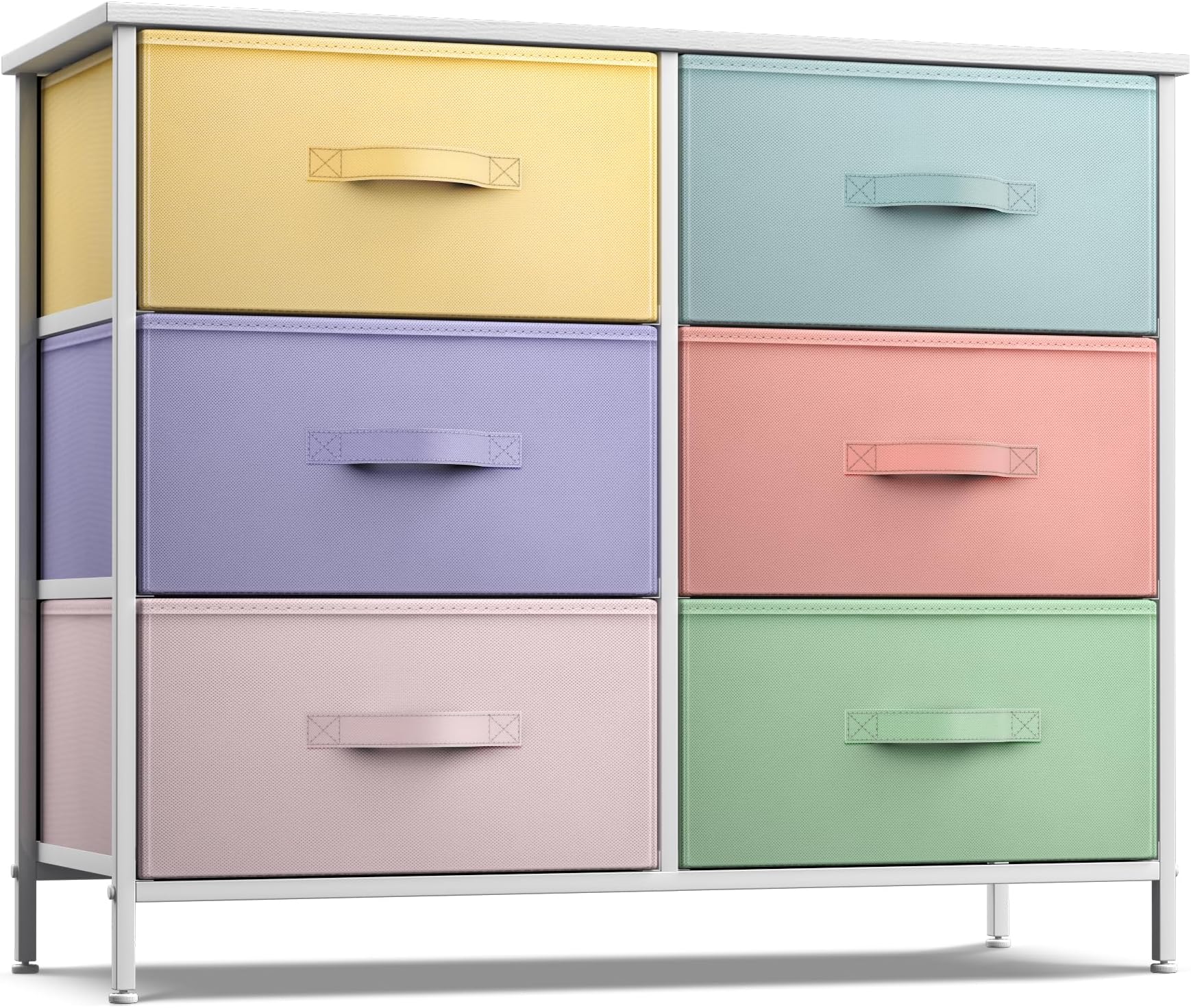 Amazon.com: Sorbus Pastel Dresser with 8 Drawers + 11 Inch Pastel Cube ...