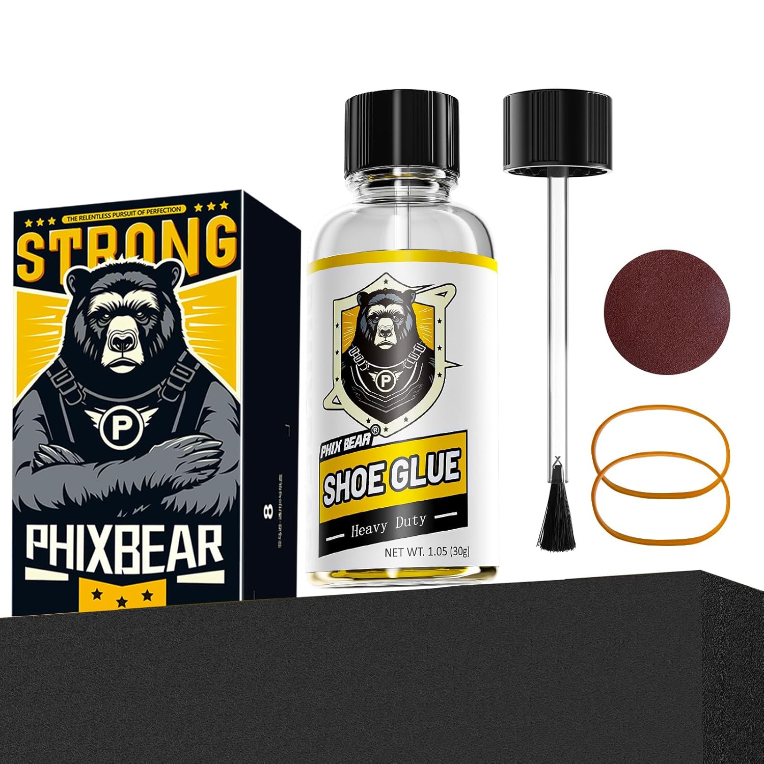 Amazon.com: Professional Grade Shoe Glue Repair Adhesive, Phixbear ...