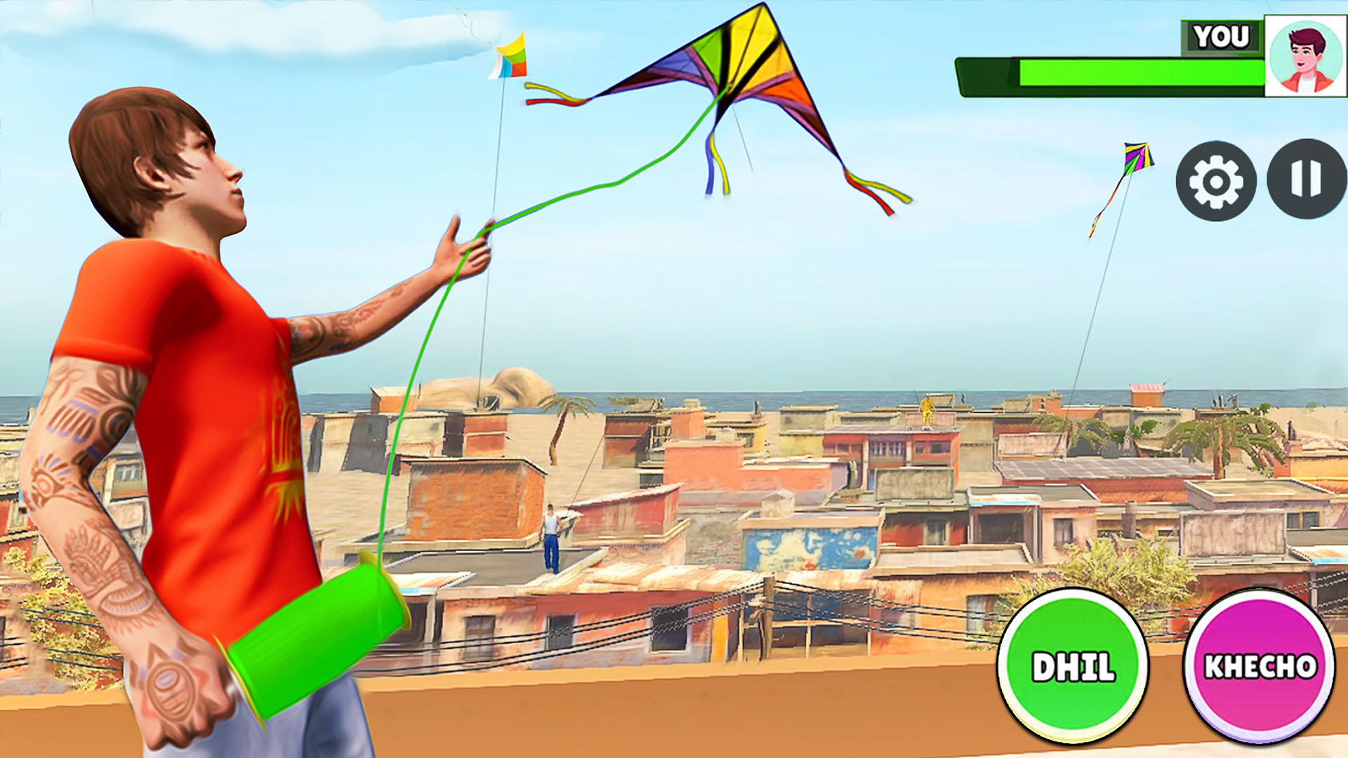 Kite Flying : Sky battle and Kite Fighting Basant Adventure Game - App ...