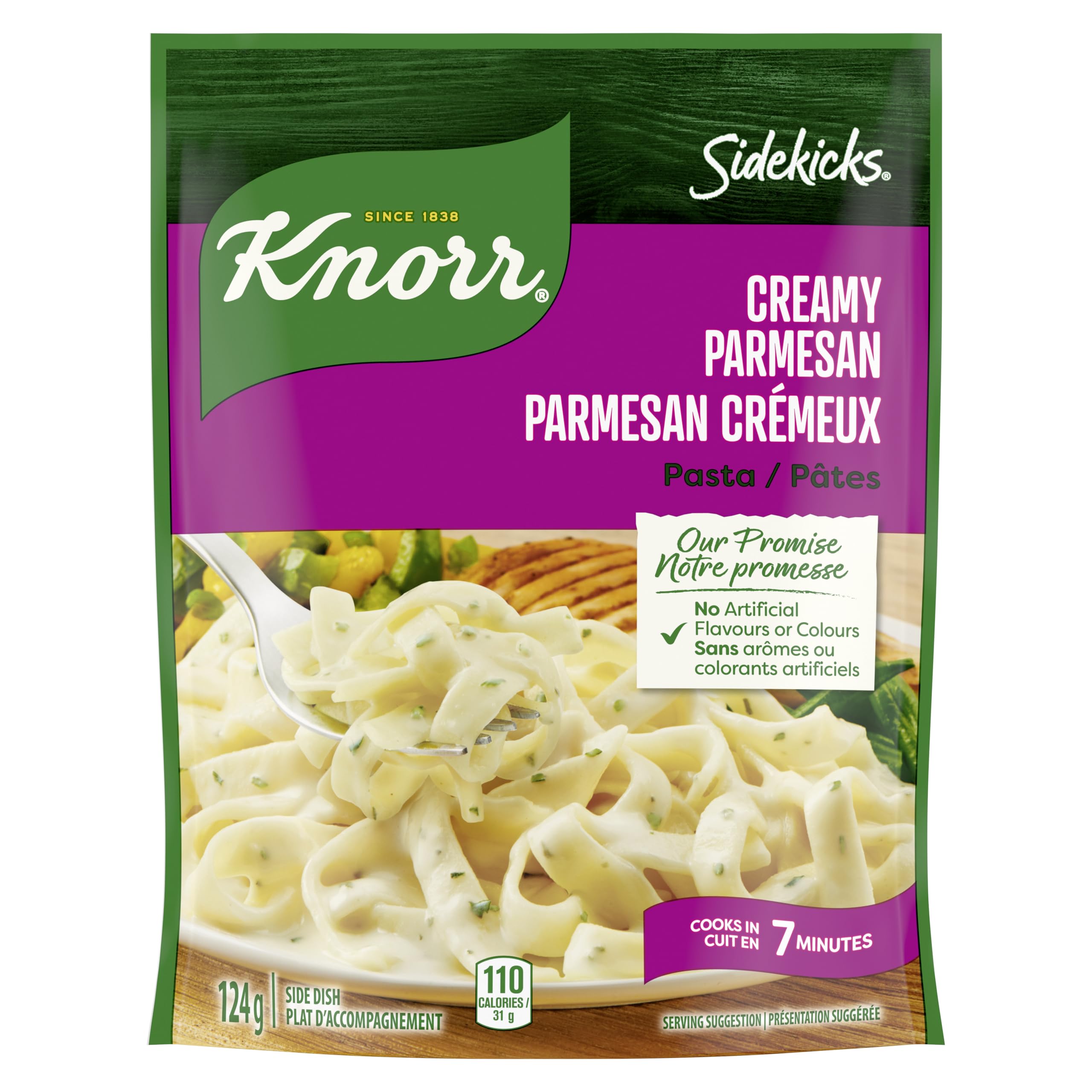 Knorr Sidekicks Pasta Side Dish for a quick meal that's easy to prepare ...