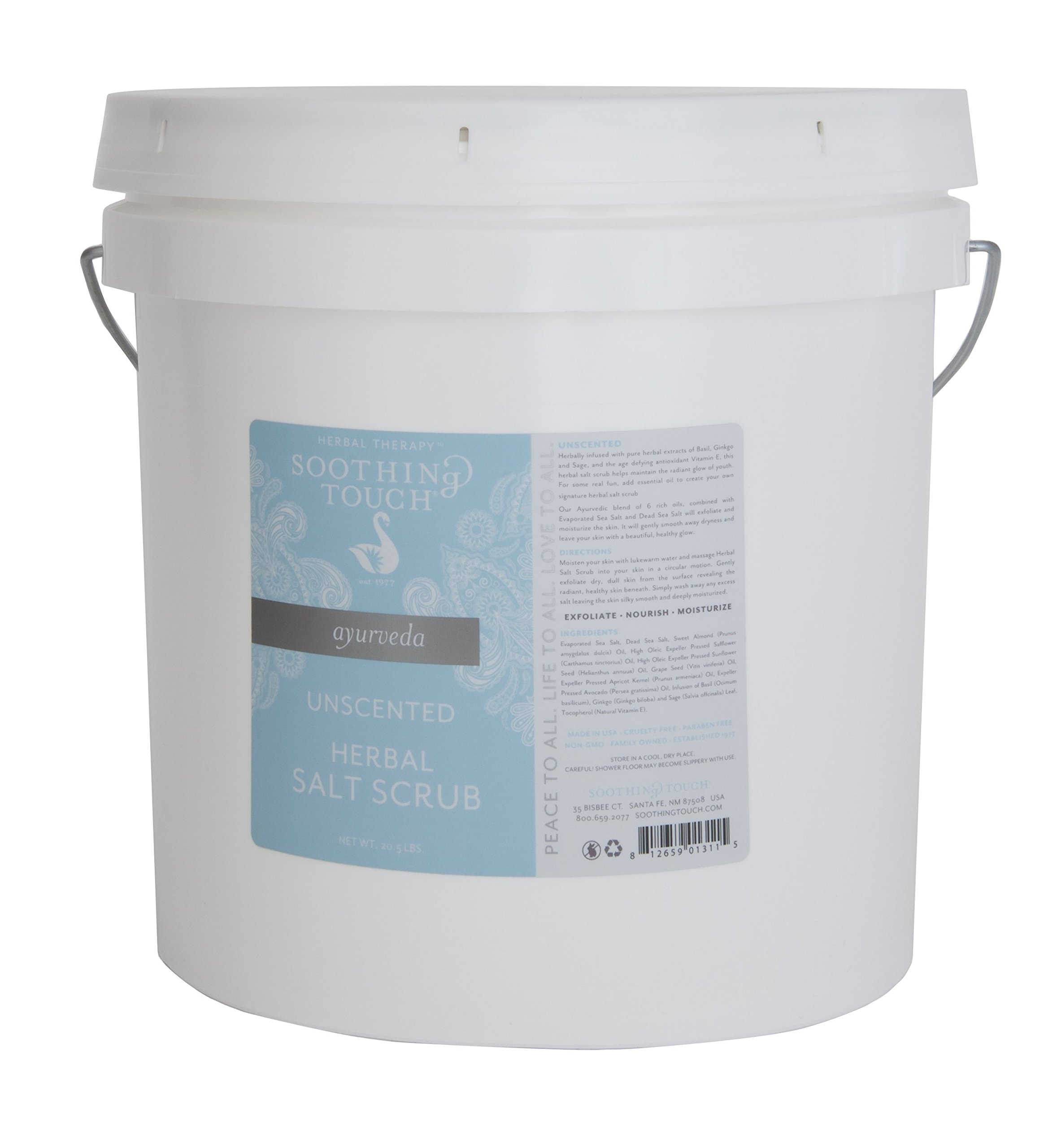 Amazon.com : Soothing Touch Salt Scrub, Unscented, 20 Pound : Beauty ...