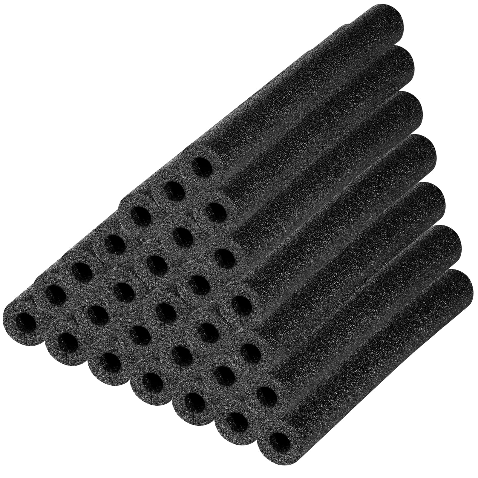 40pcs Pipe Insulation Foam Tube - 15.7inch Foam Pipe Covers - Soft Pipe ...