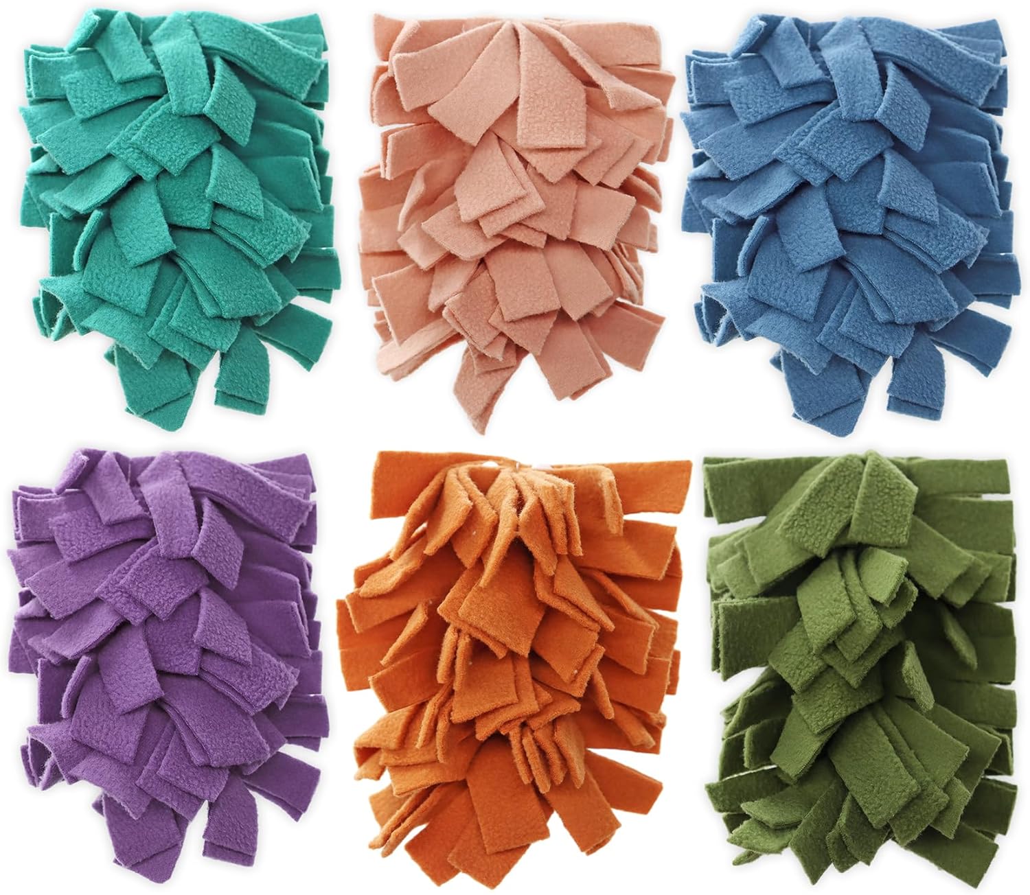 Amazon.com: 6 Layer Fleece Duster Refills for Swiffer Hand Duster, Zero ...