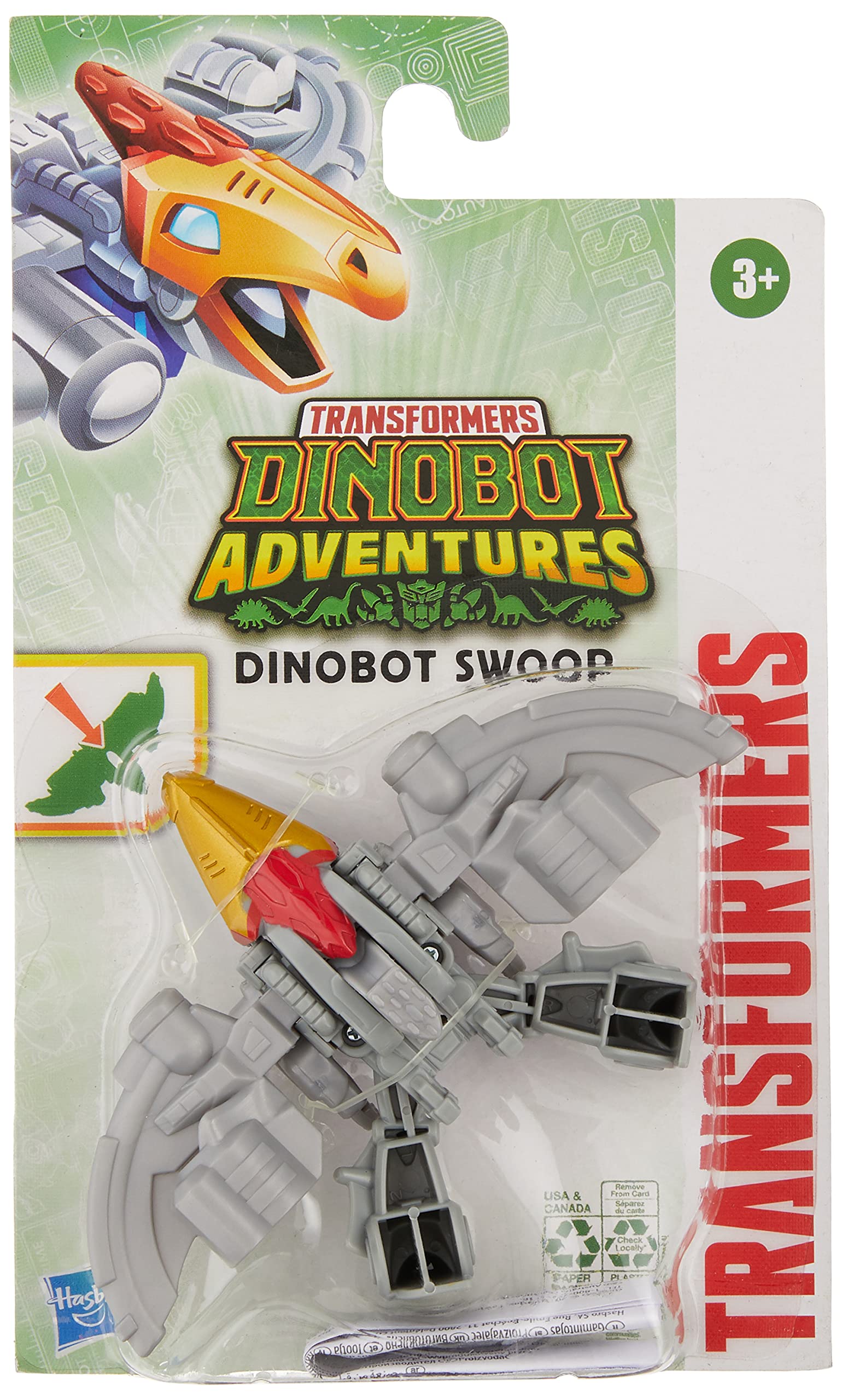 Transformers Dinobots Adventures, Dinobot Swoop : Amazon.es: Juguetes y ...