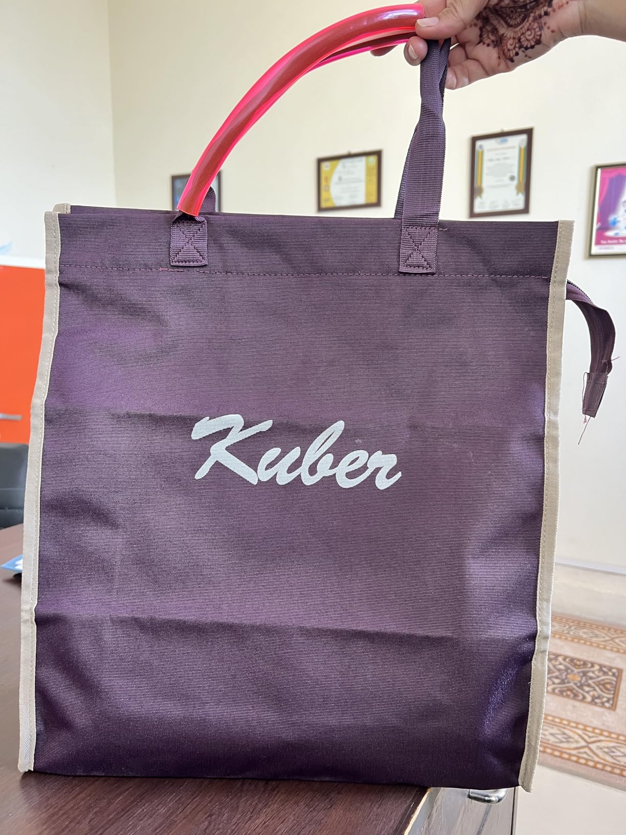 Buy Kuber Industries Brown Shopping Bag (TR44227) at Amazon.in