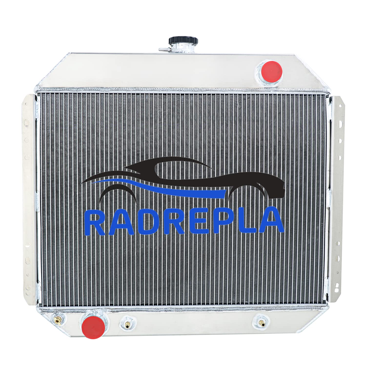 Amazon.com: RADREPLA 3 Row Aluminum Radiator for 1966-1979 Ford F ...