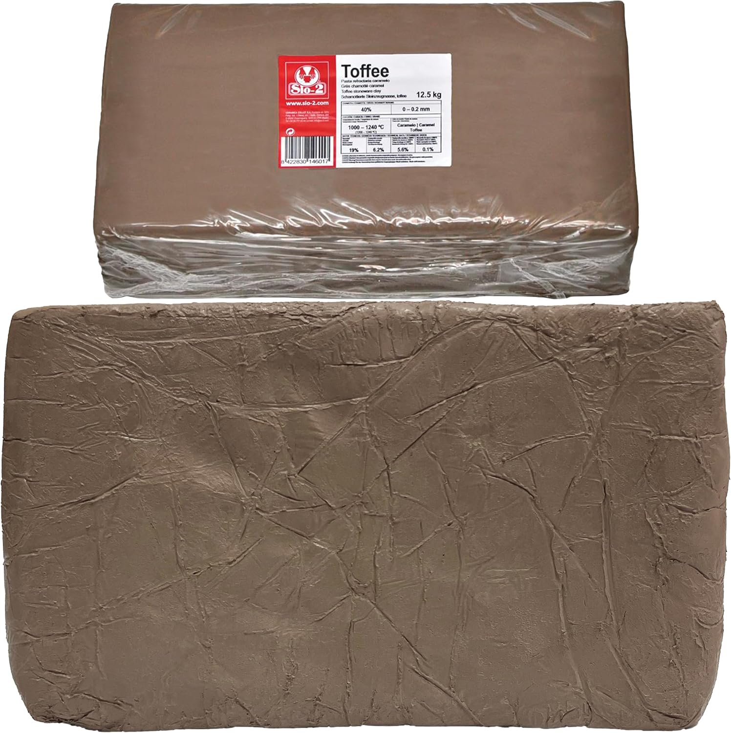 Amazon.com: SIO-2 Toffee Caramel Stoneware Ceramic Pottery Clay | 27.6 ...