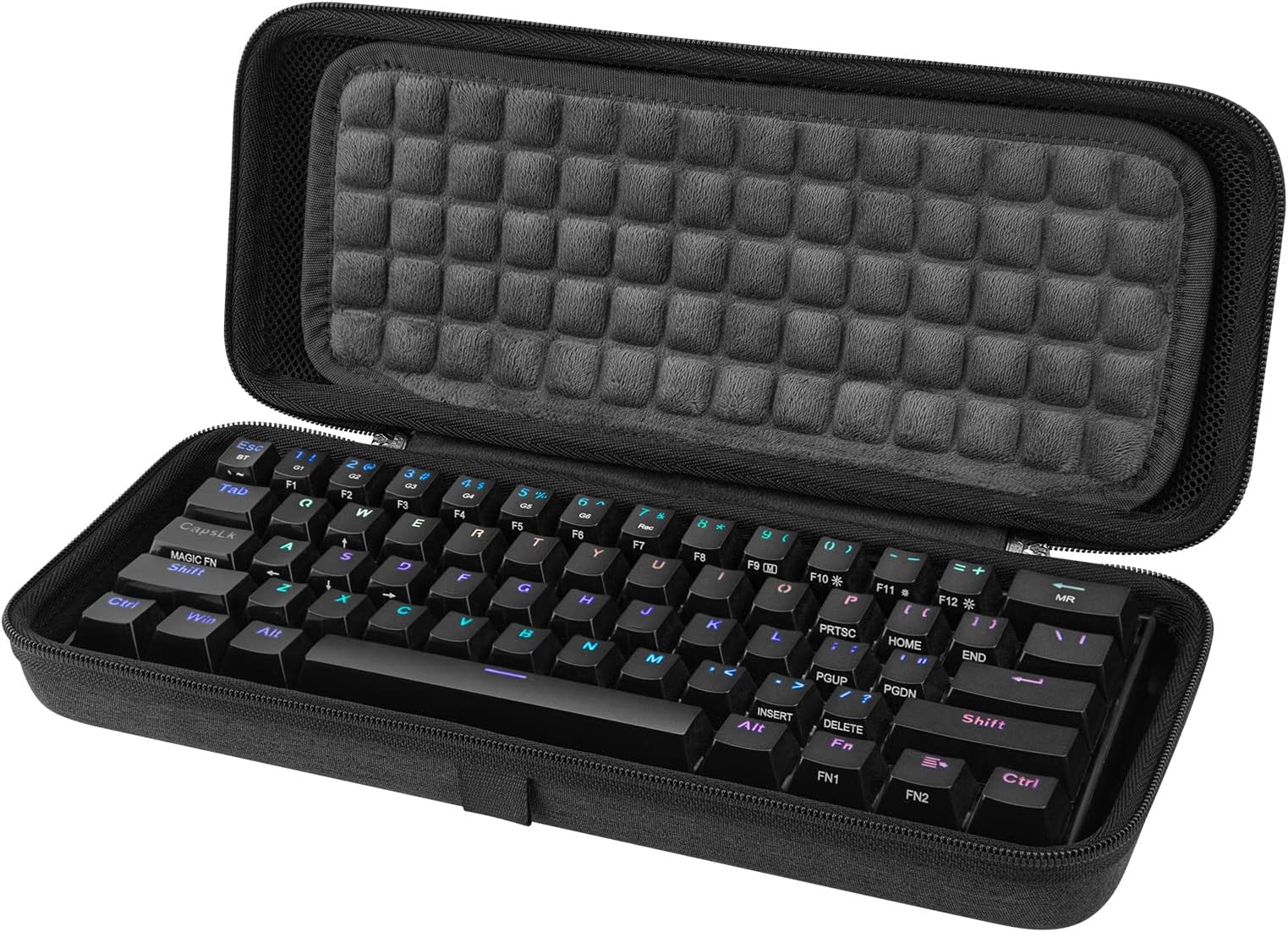 Amazon.com: Linkidea Hard Travel Case for Compact 60% Keyboard ...