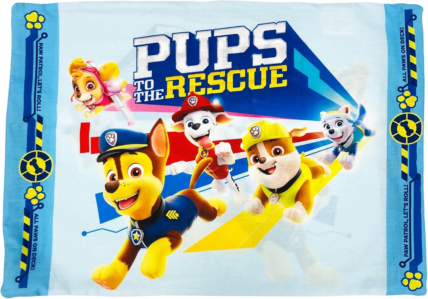 Amazon.co.jp: MORIPiLO パウパトロール 子供 枕カバー (スカイ チェイス マーシャル ジュニア枕カバー) ぬいぐるみ グッズ クッション 約40x30x10cm ブルー ...