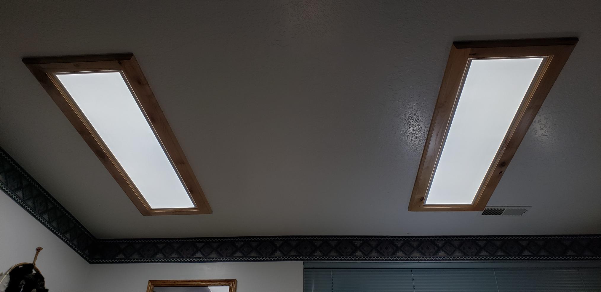 LED FANTASY 40W LED Light Panel, 1x4 FT Drop Ceiling, 5000K Daylight ...