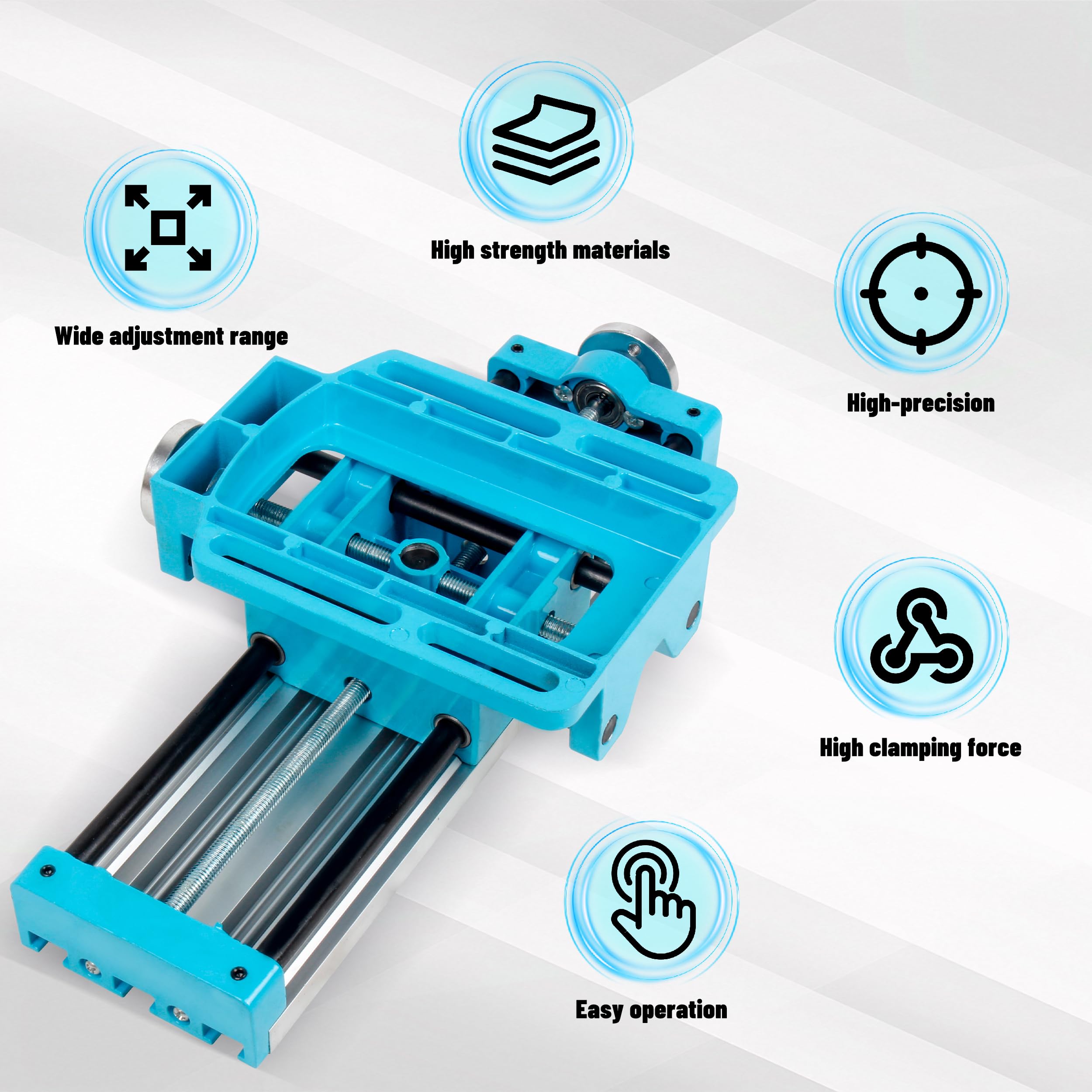 Snapklik.com : RATTMMOTOR XY Axis Slide Vise Multifunction BG-6880 ...