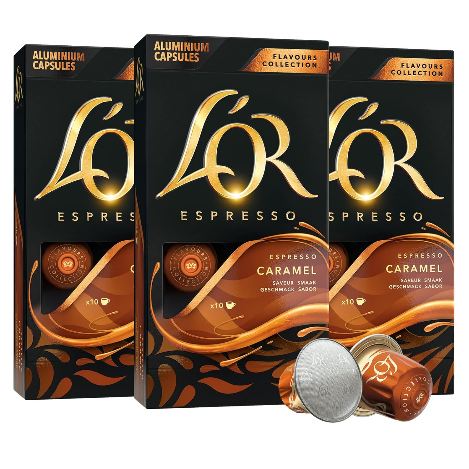 Amazon.com: L'OR Espresso Capsules, 30 Count Caramel, Single-Serve ...