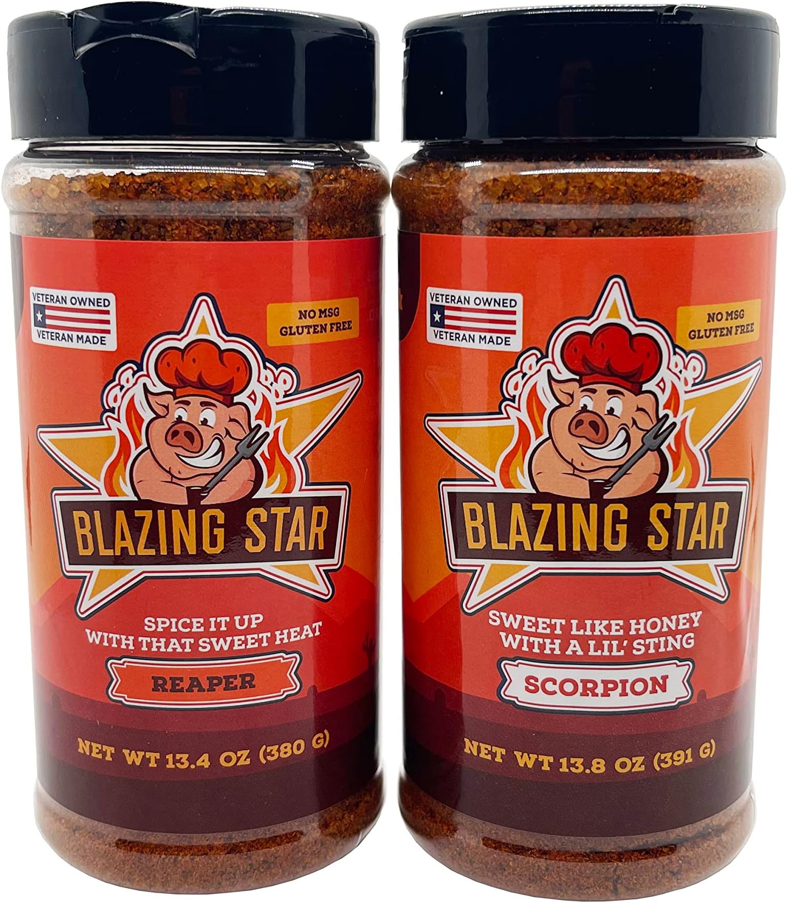 Amazon.com : Blazing Star BBQ Blazing Bundle (Reaper Rub & Seasoning ...