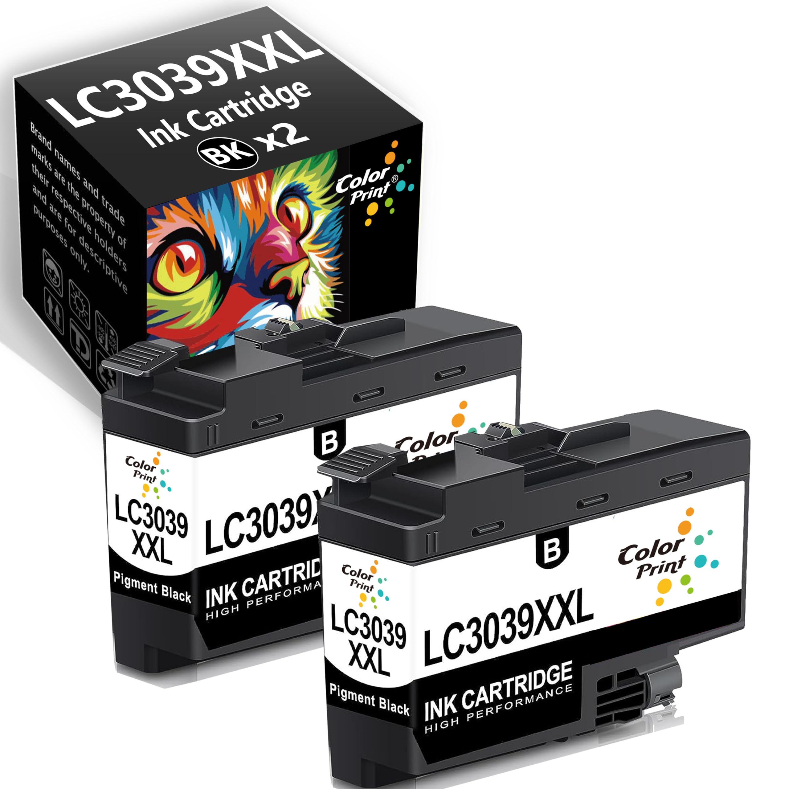 Amazon.com: Color Print Compatible LC 3039XXL Ink Cartridge Black ...