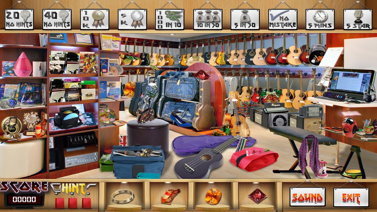 Music and Stuff - Find Hidden Object - App on the Amazon Appstore