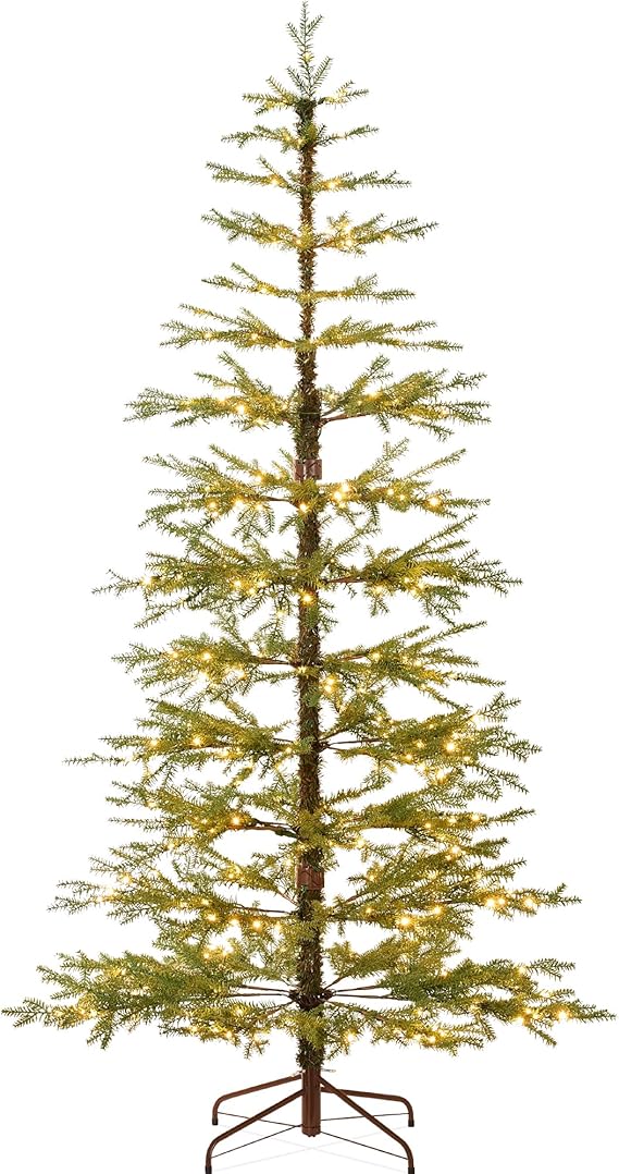 Amazon.com: Best Choice Products Pre-Lit Sparse Christmas Tree 4.5ft ...